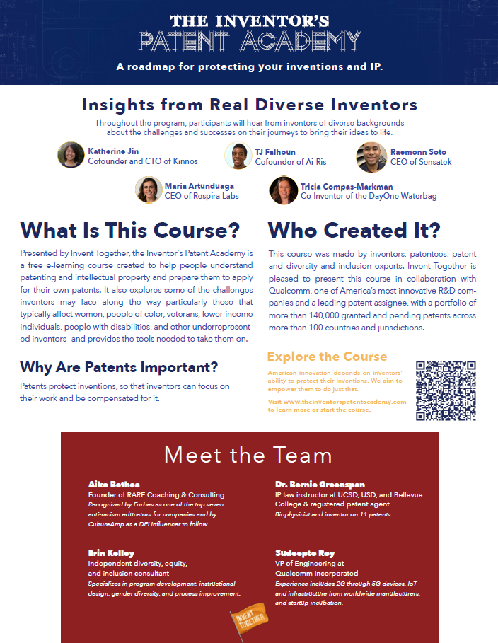The Inventor's Patent Academy - Center For Technology Licensing